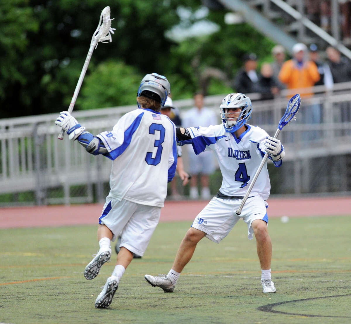 Darien beats Greenwich for 13th FCIAC lacrosse title