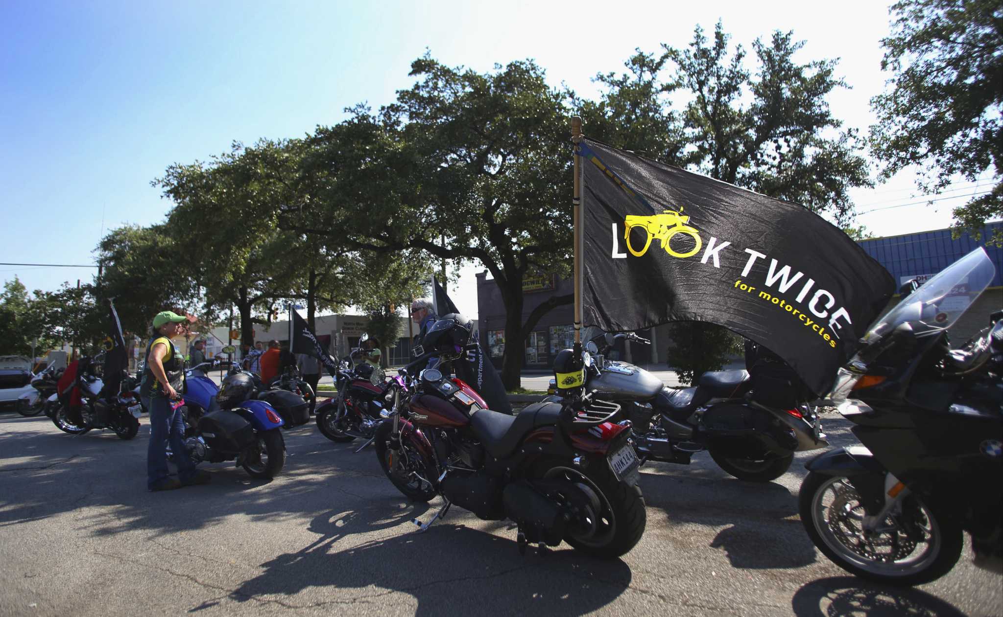 Motorcycle riders share stories, raise awareness