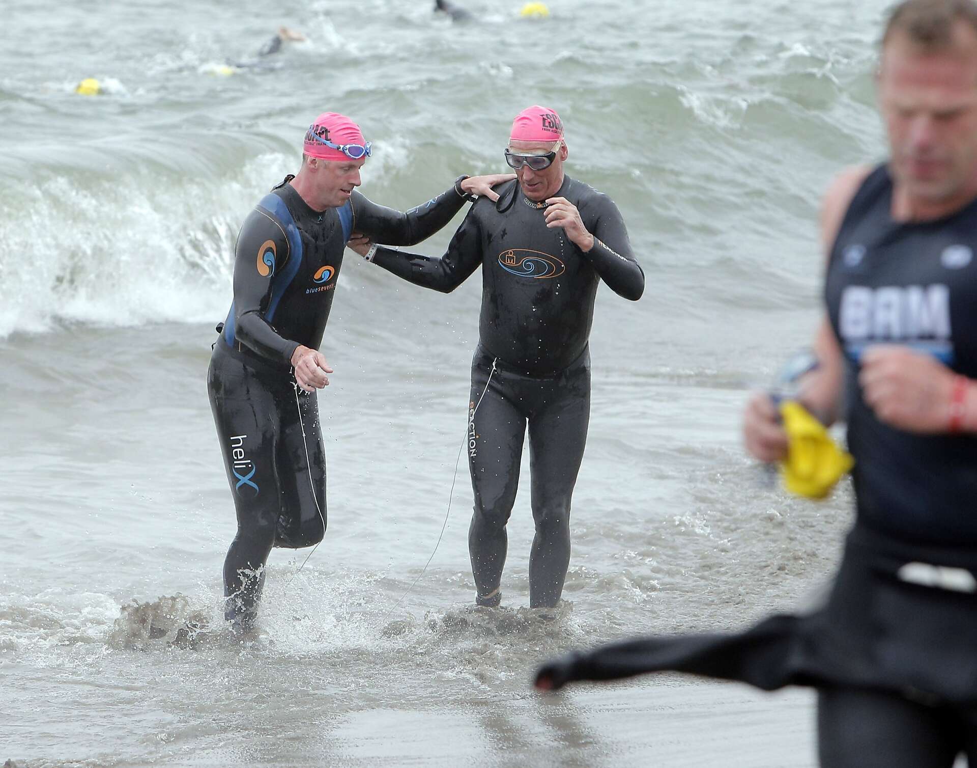 Disabled triathletes show pros a thing or 2 about toughness