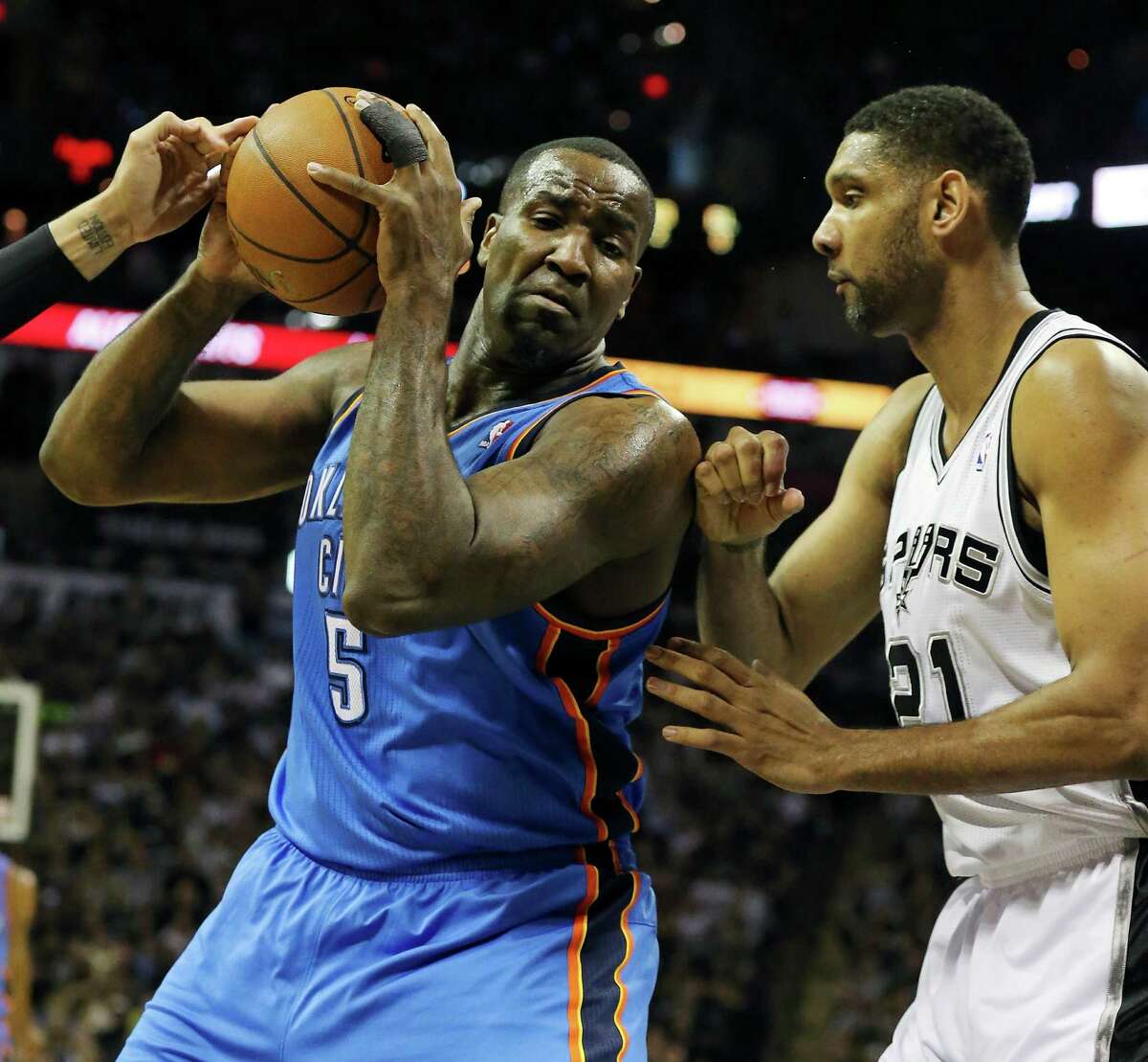 Is OKC done with Kendrick Perkins?