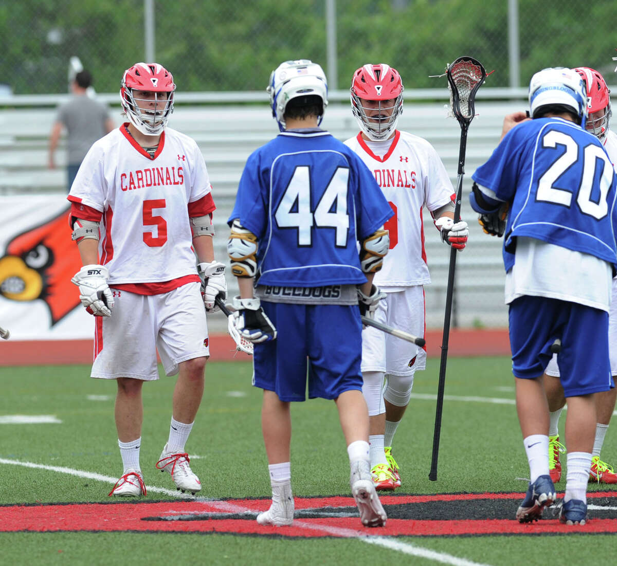 Greenwich boys lacrosse team downs Ludlowe in 1st round of Class L tourney