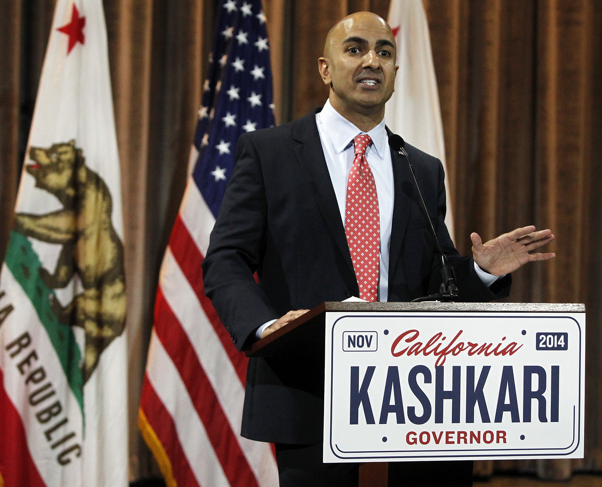 Kashkari has long road to overtake Jerry Brown