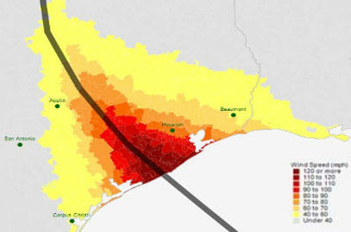 A Category 5 Texas Hurricane: Where landfall would be worst