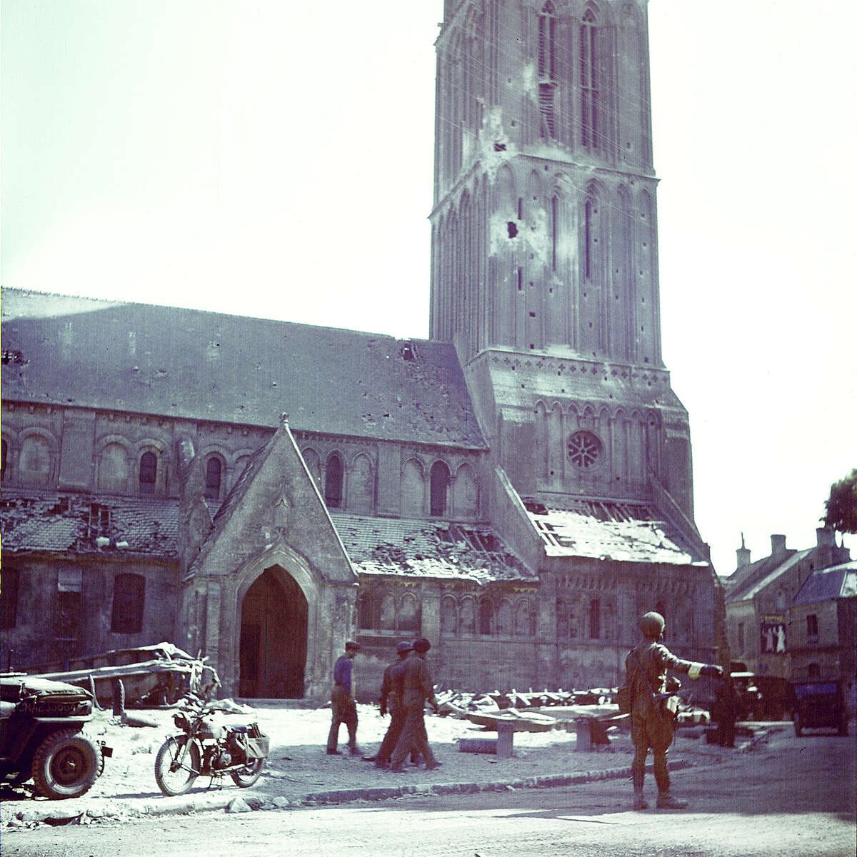 D-Day: The Invasion of Normandy in color photographs
