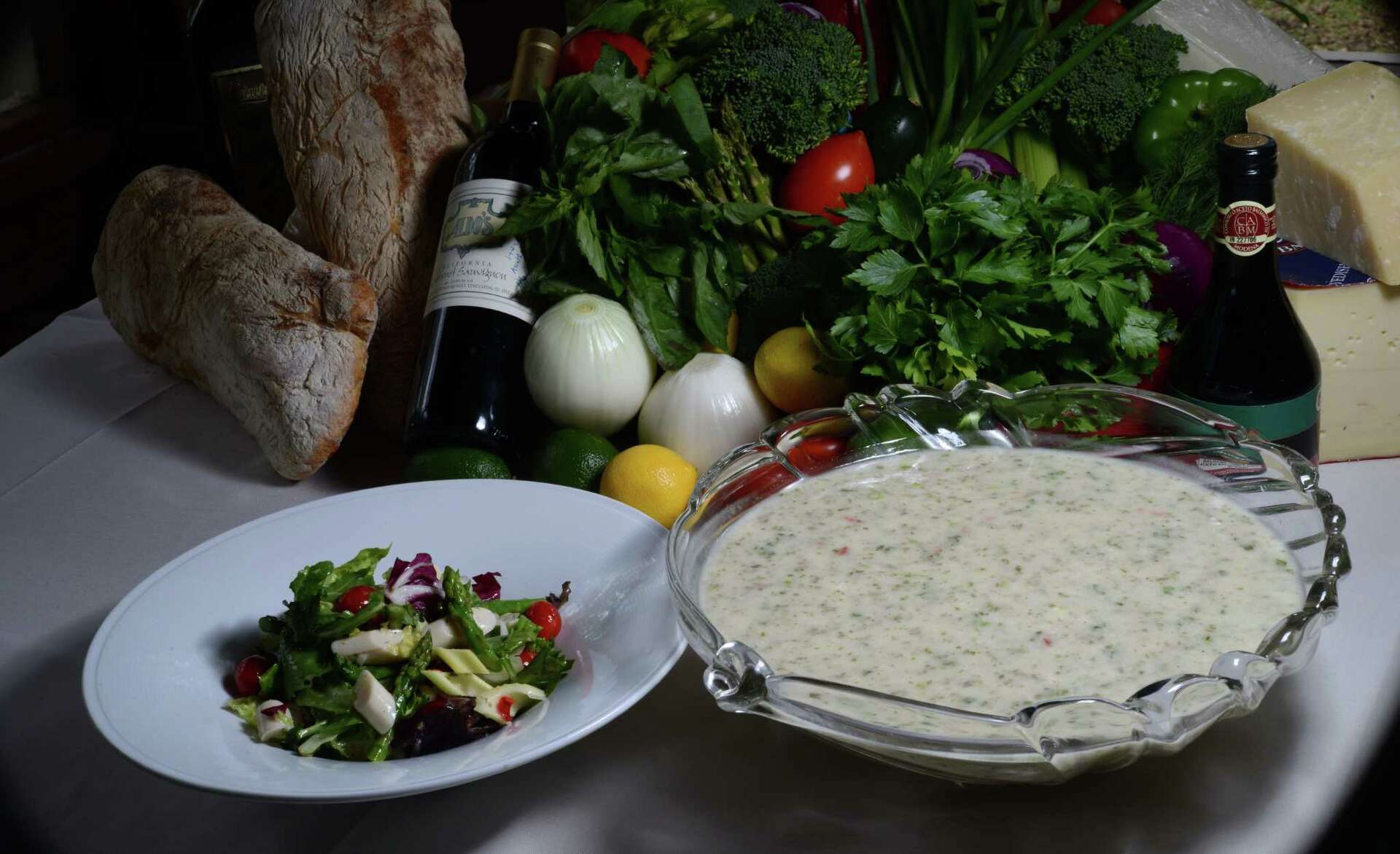 Aldo's House Vinaigrette is a multi-purpose recipe