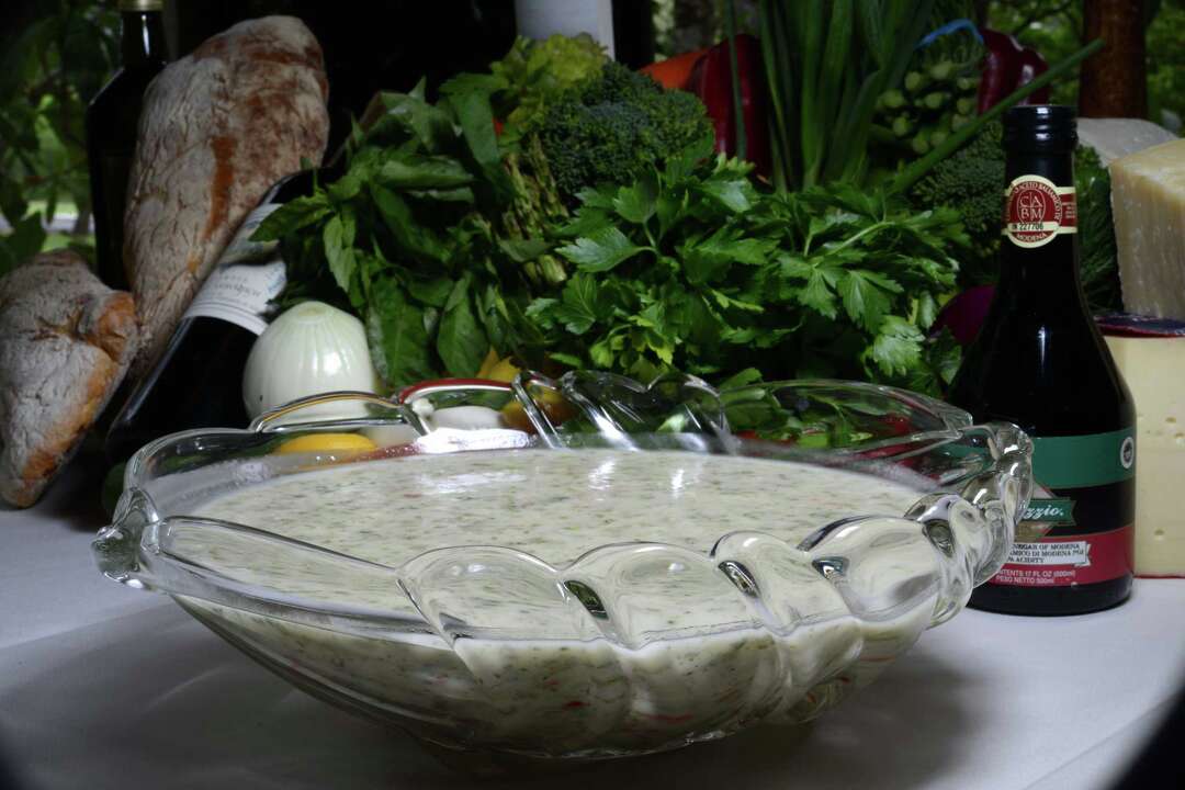 Aldo's House Vinaigrette is a multi-purpose recipe