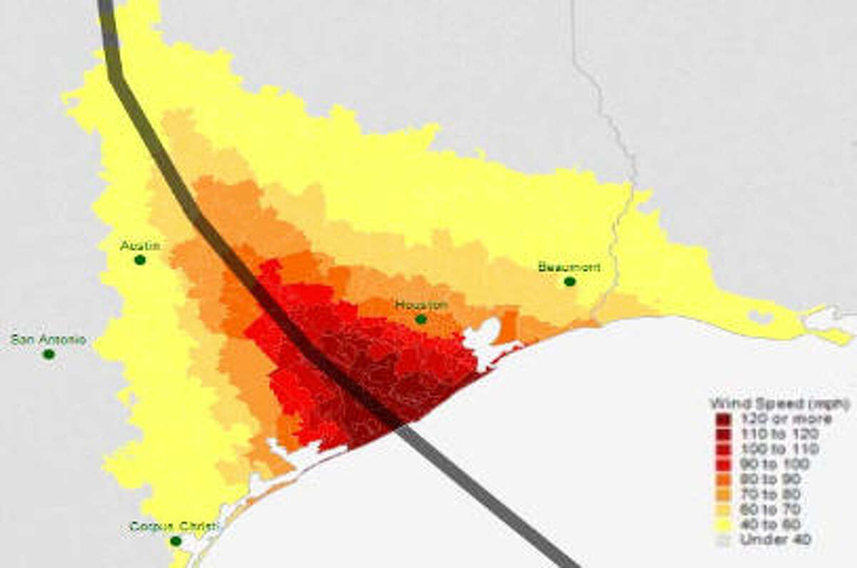 A Category 5 Texas Hurricane: Where landfall would be worst