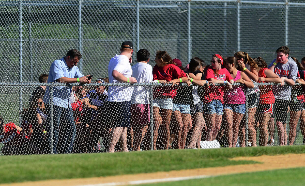 Bleachers collapse at Trumbull High