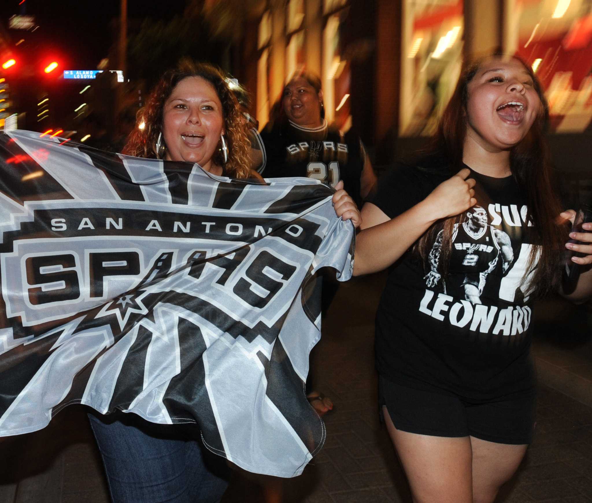 Spurs fans find unique ways to embrace their team