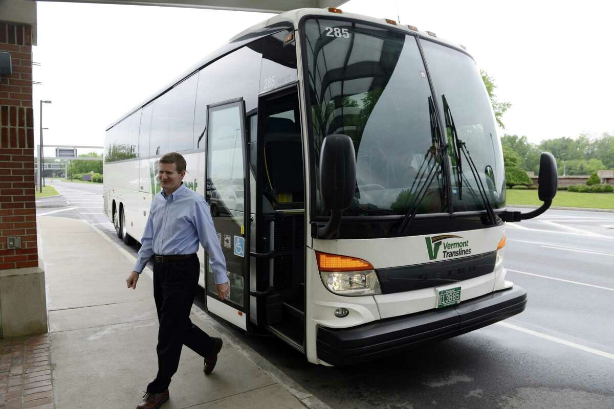 Bus to western Vermont back again