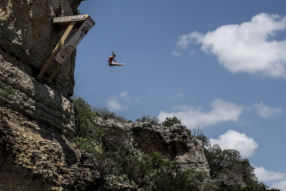 Red Bull Cliff Diving World Series in Texas