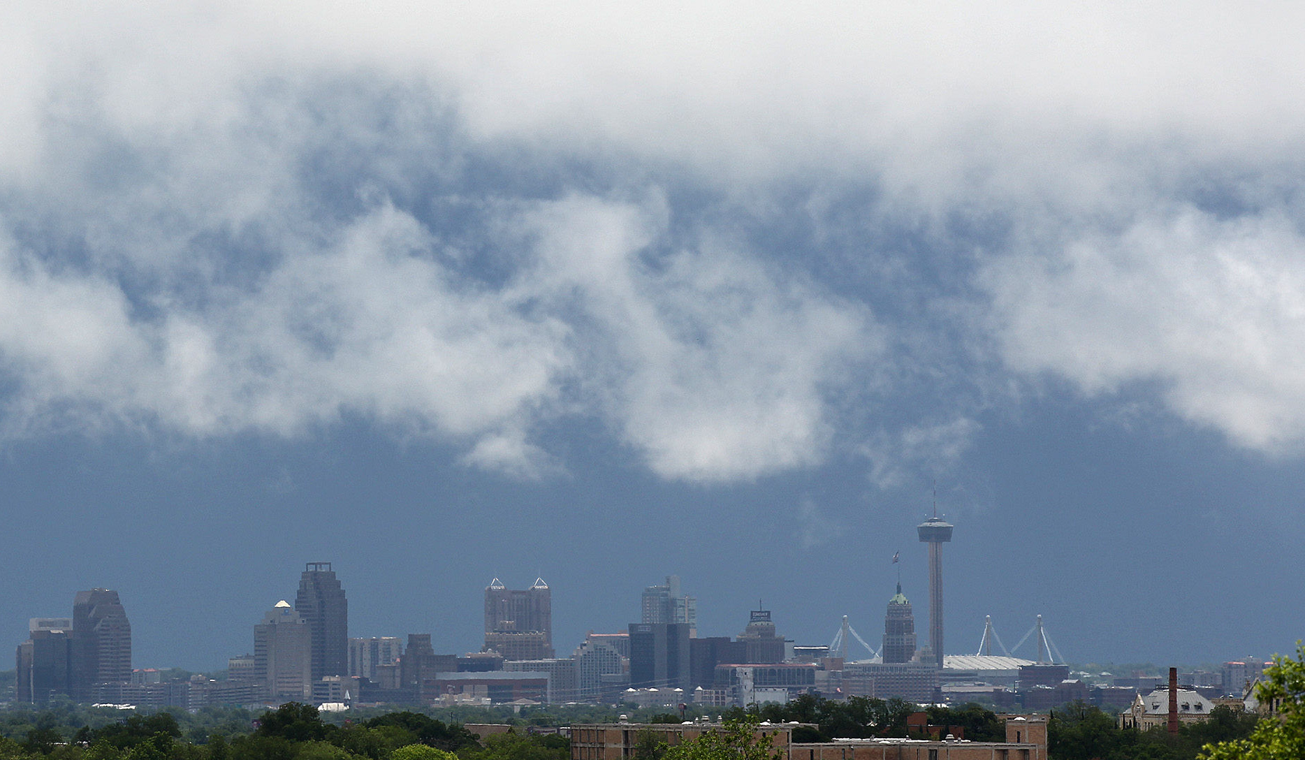 South Central Texas cold front with drastic 40 degree drop
