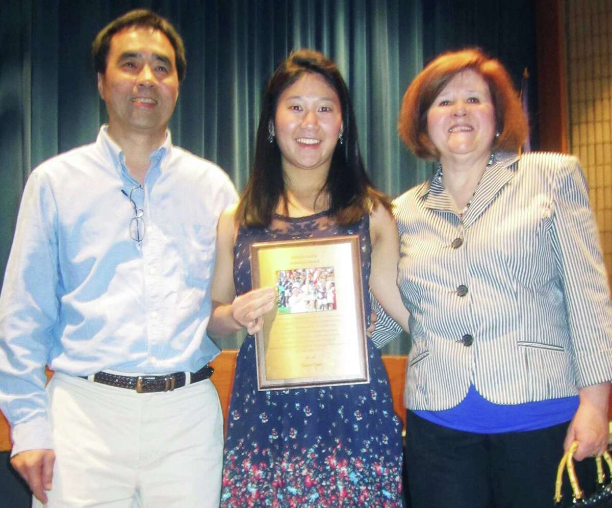 Emily Chin earns Shepaug's Reich award