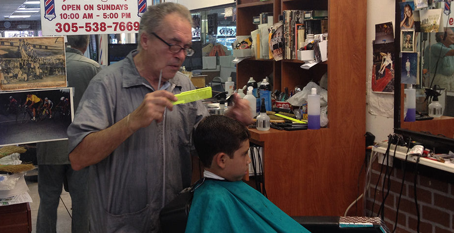 Miami Beach barber a night owl for Finals