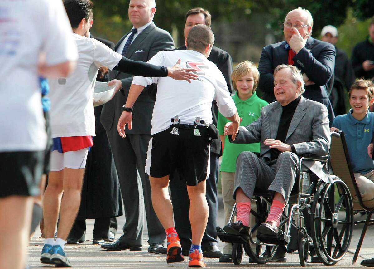 Houston claims George H.W. Bush as its own