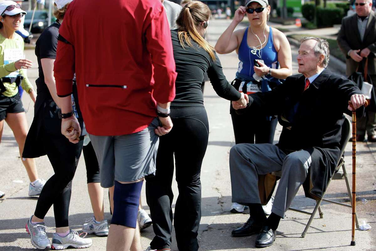 Houston claims George H.W. Bush as its own