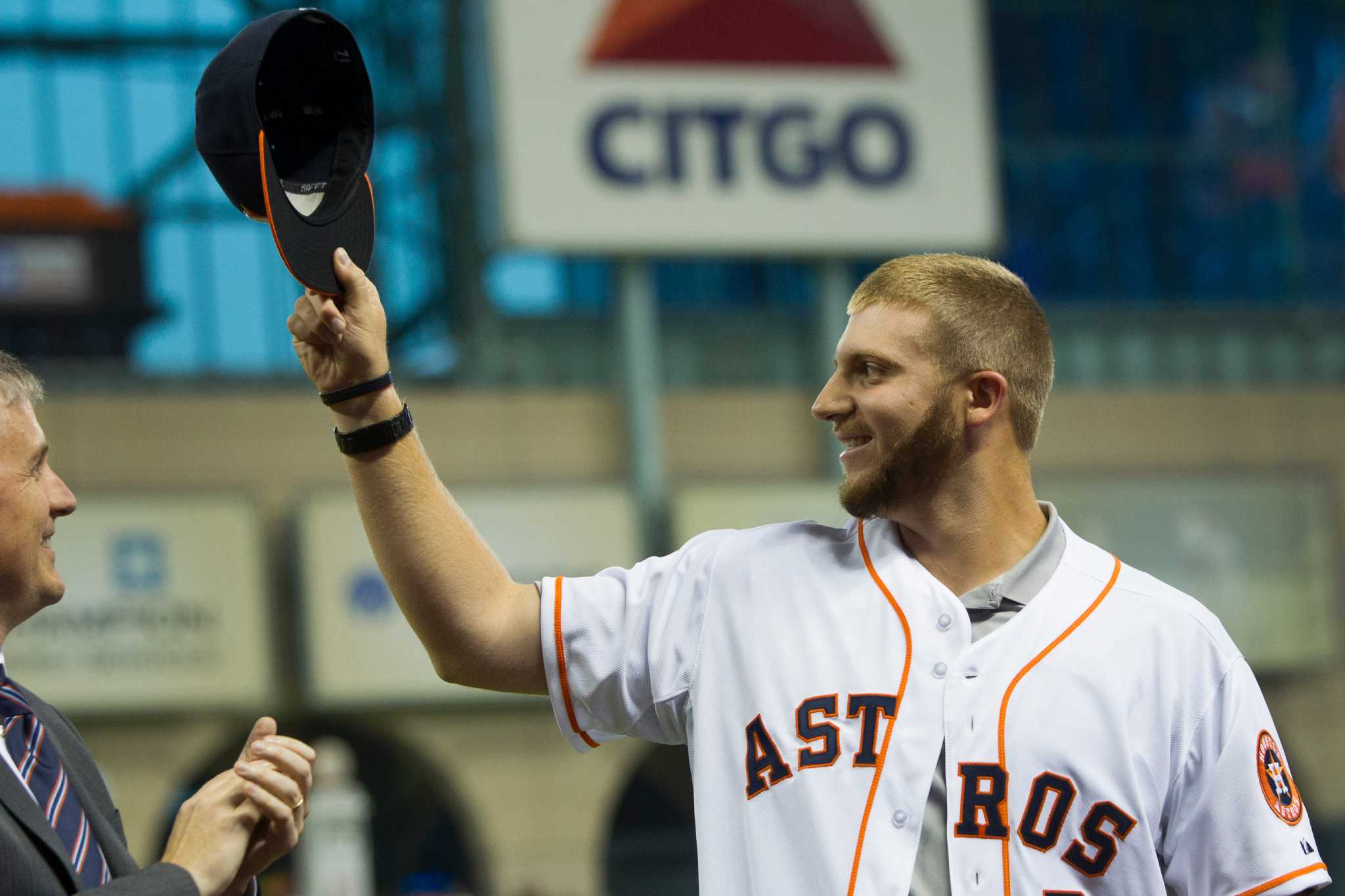 Astros prospect A.J. Reed "getting closer" to major league call up