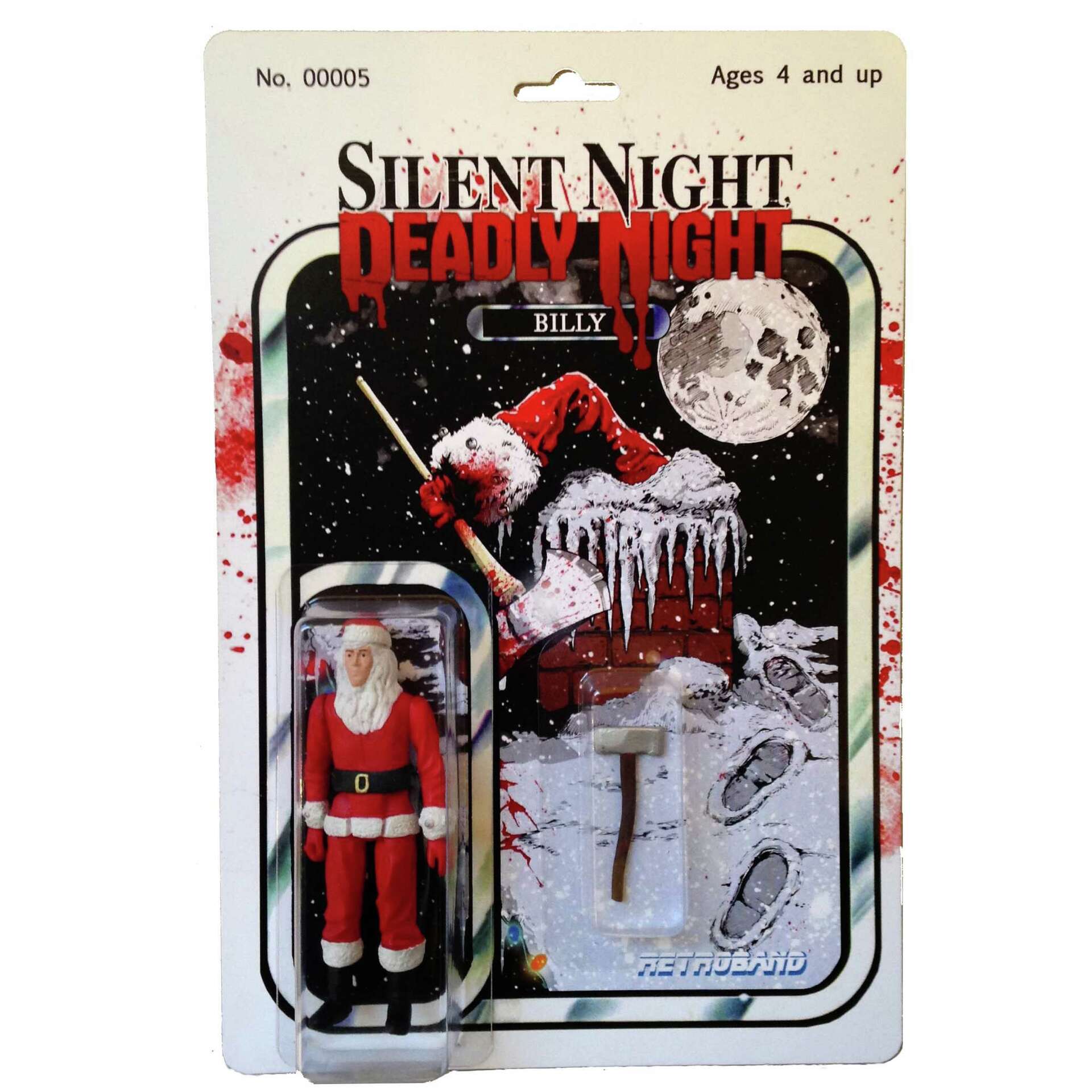 Custom action figures with scary style