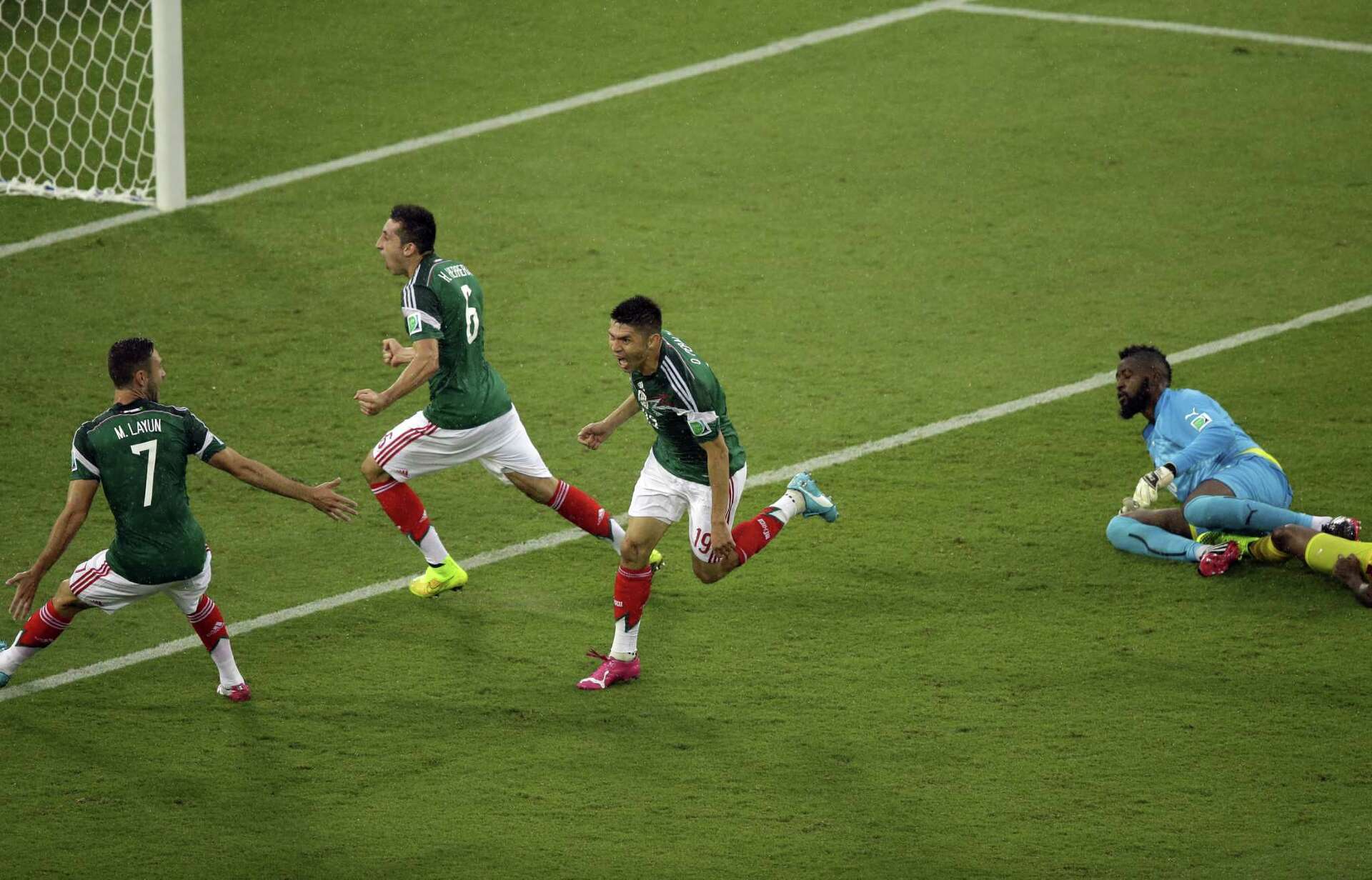 Second-half goal nets Mexico three points in World Cup opener