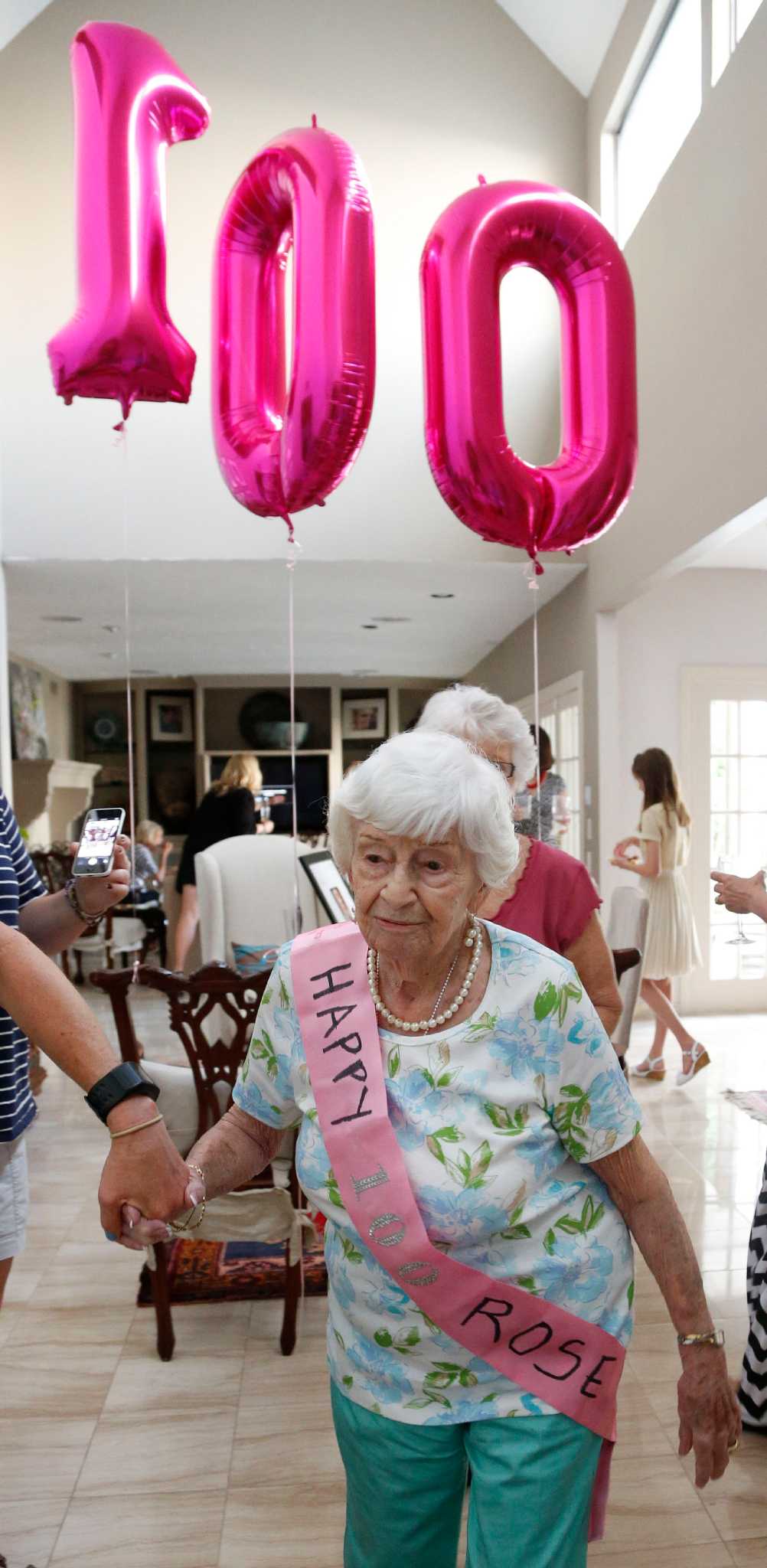 100 Year Old Houston Woman Swears By Happy Hour