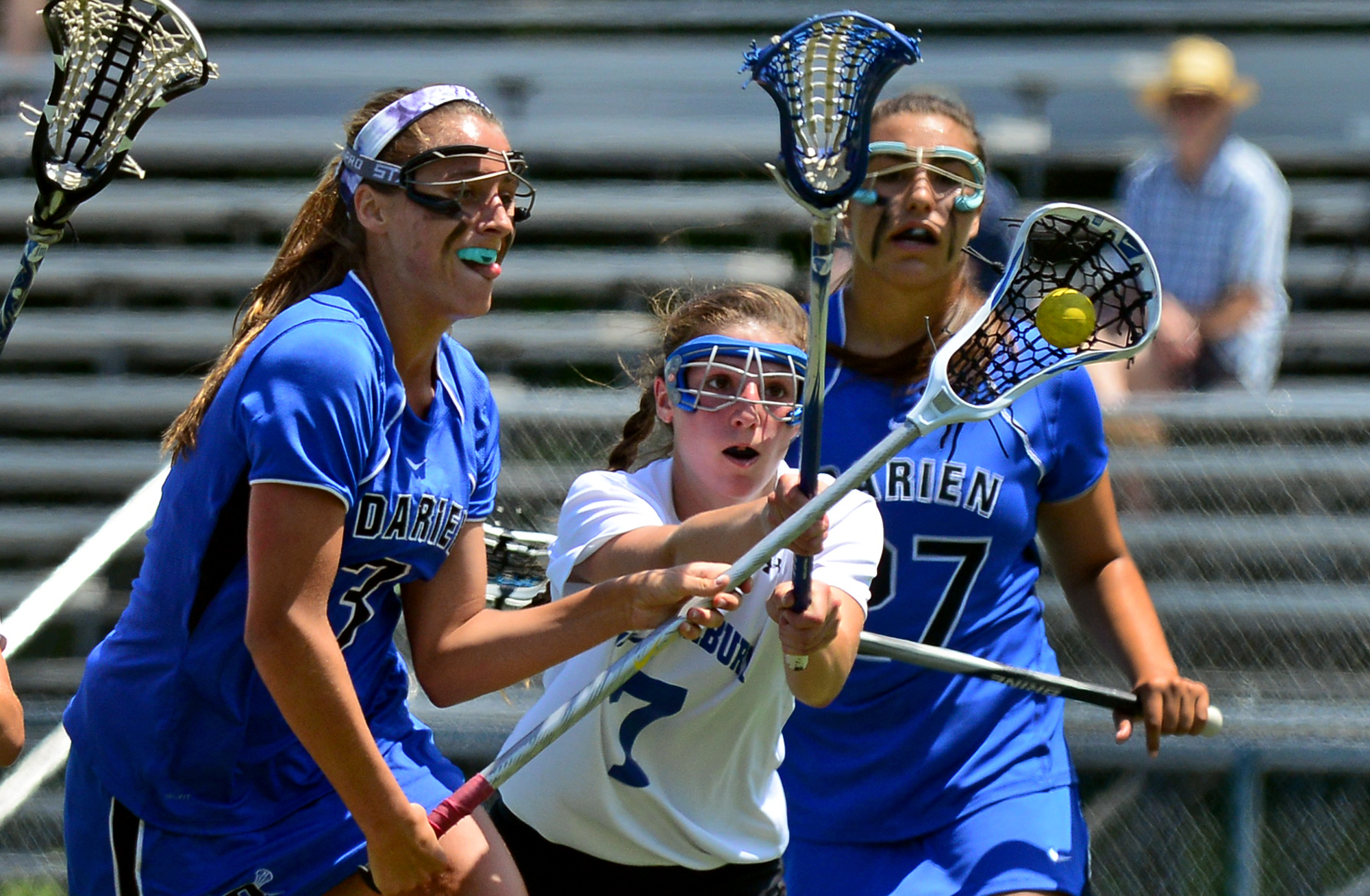 Darien defeats Glastonbury 13-9 to win lacrosse title