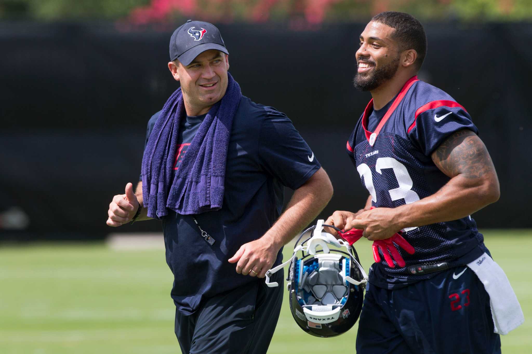 New coach O'Brien exhibits communication skills