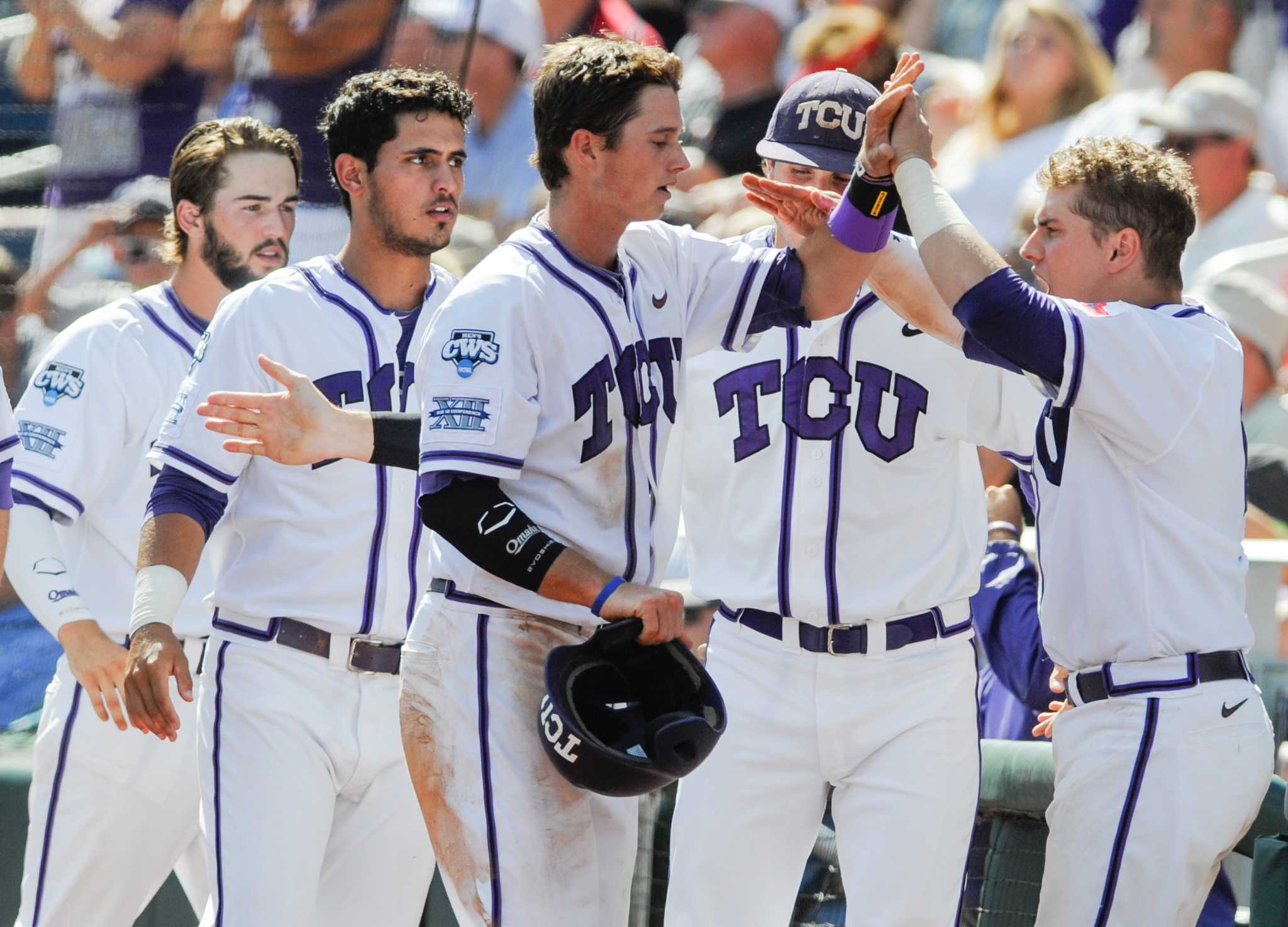 TCU spoils Texas Tech’s CWS debut with 3-2 win