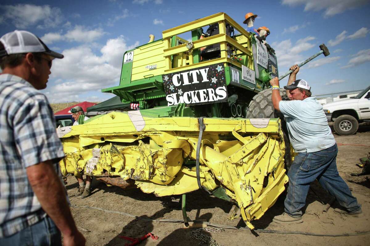 Lind Combine Demolition Derby brings smashup to E. Washington