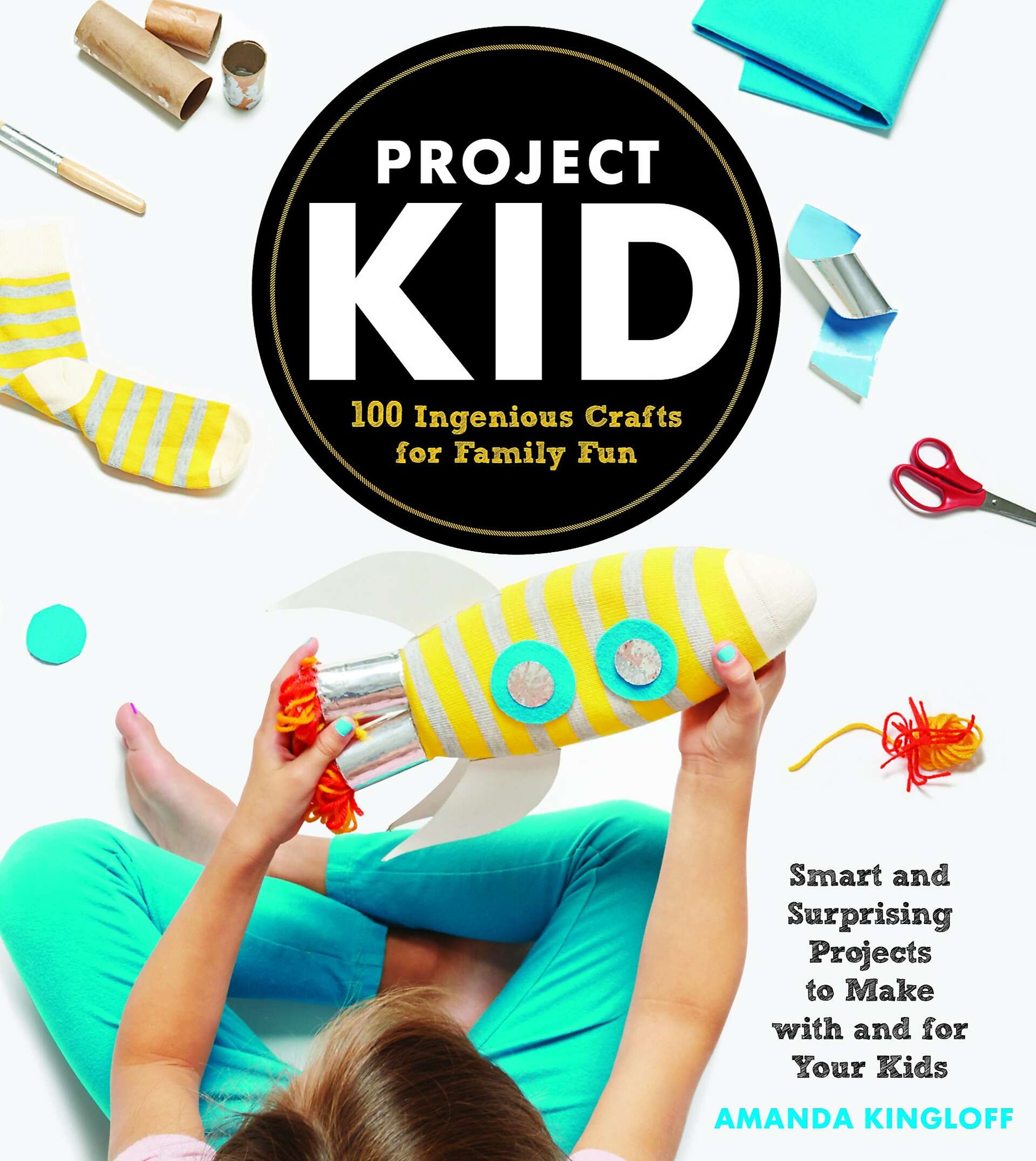 Books filled with DIY ideas for decoration and craft making