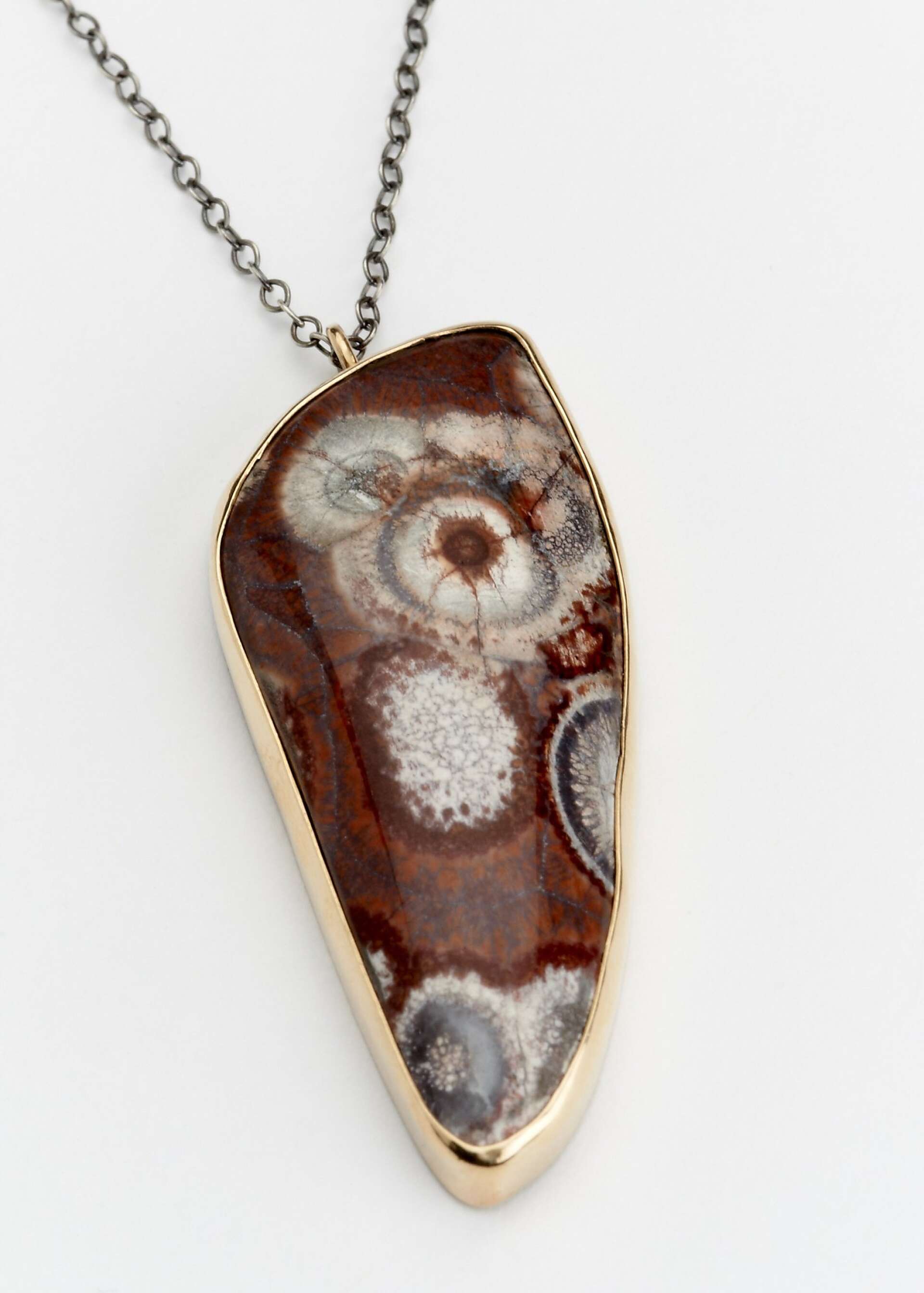 Earthy jewelry that rocks, from fossils to crystals