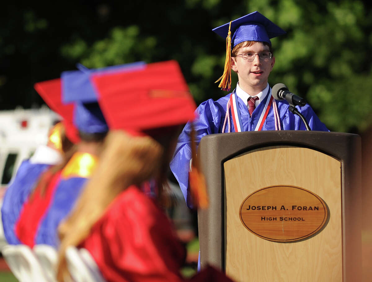 Joseph A. Foran High School graduation