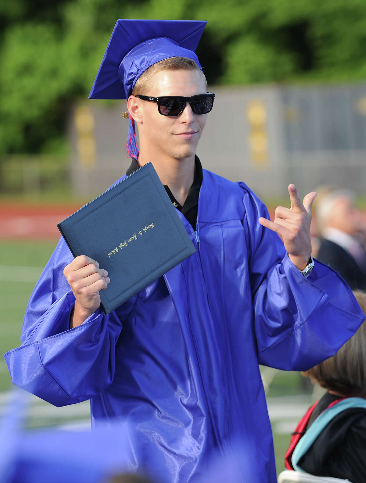 Joseph A. Foran High School graduation