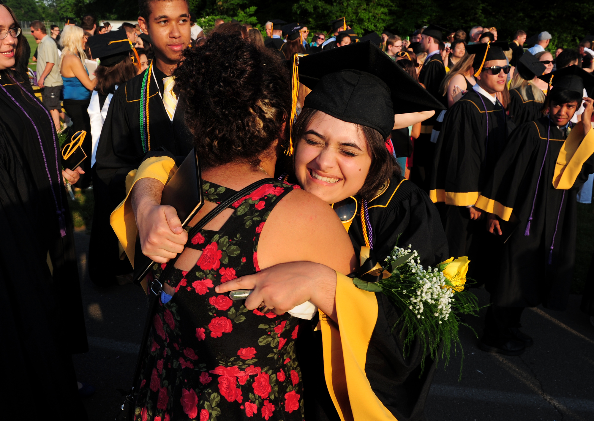 Jonathan Law graduates upbeat