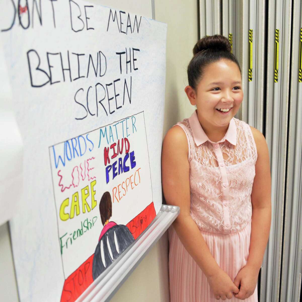 Photos: Students win anti-bullying poster awards