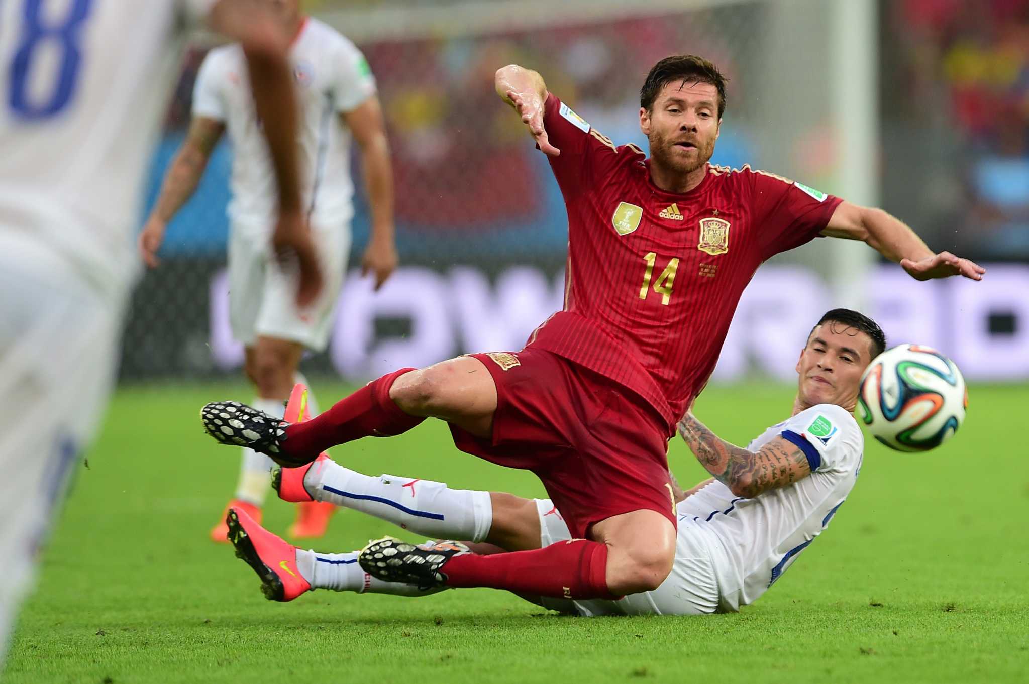 Spain's World Cup reign ended by 2-0 loss to Chile