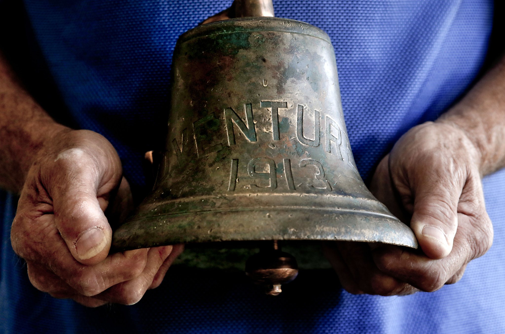 Ship's bell, missing 100 years, turns up safe and sound