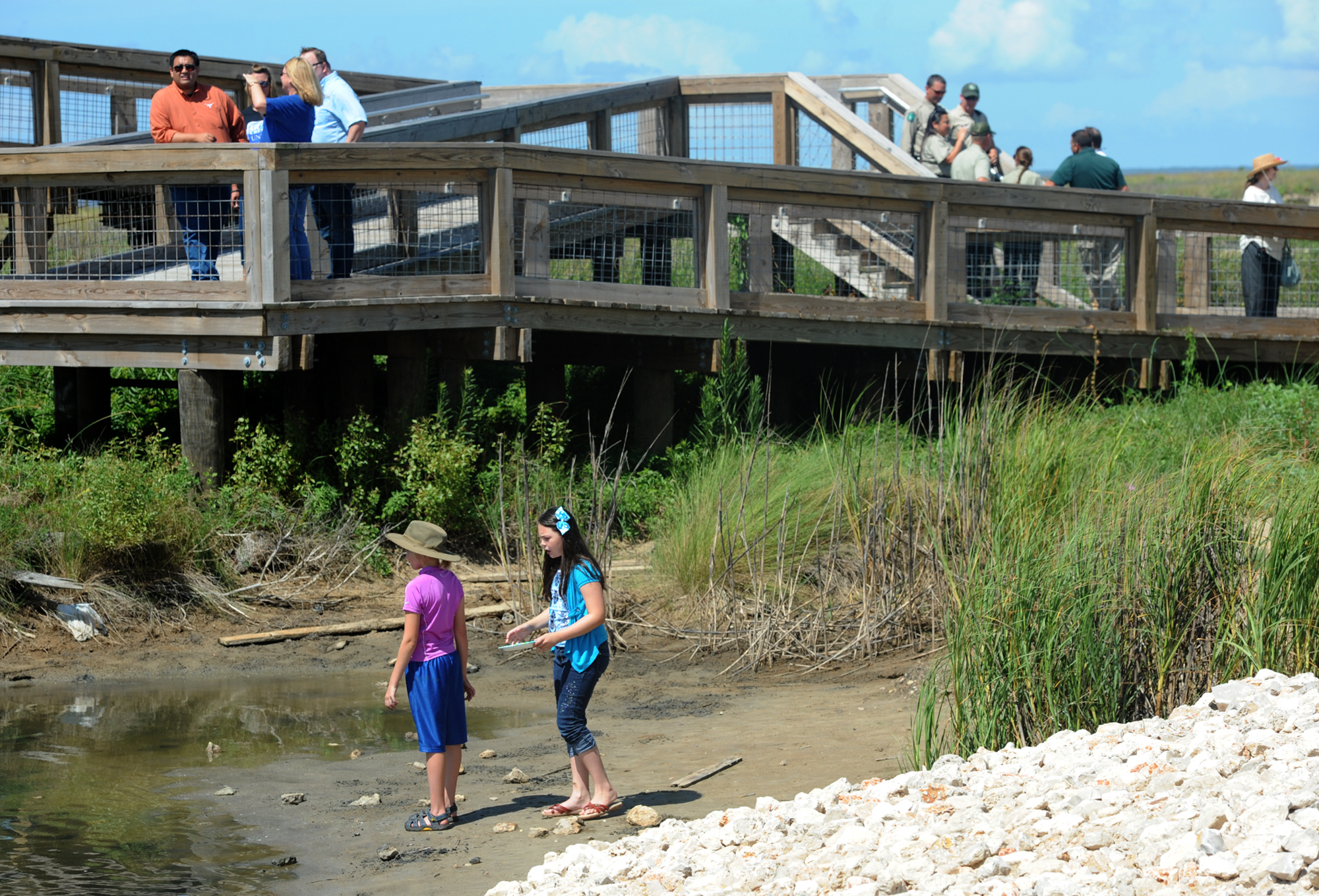 Sea Rim reopens with fanfare