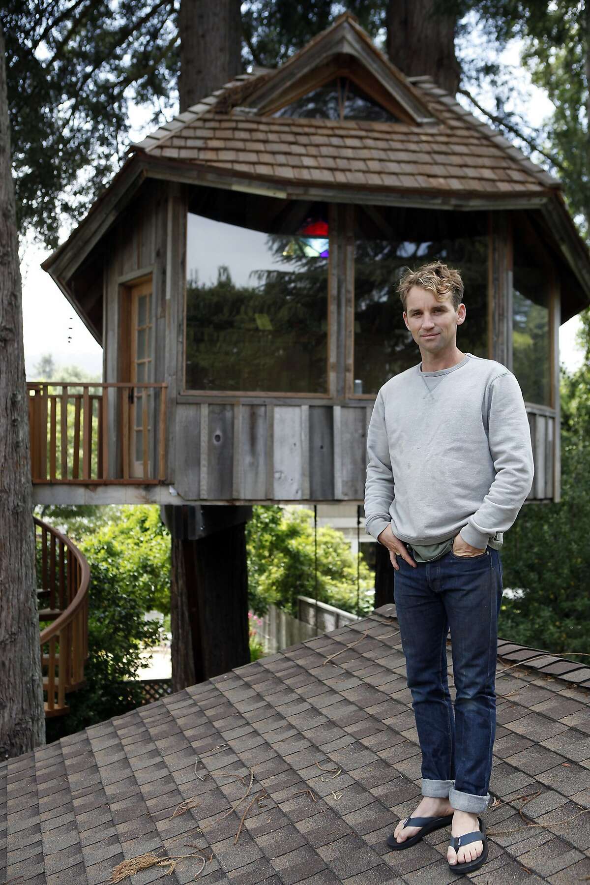 S.F.'s Jay Nelson builds tree houses as works of art