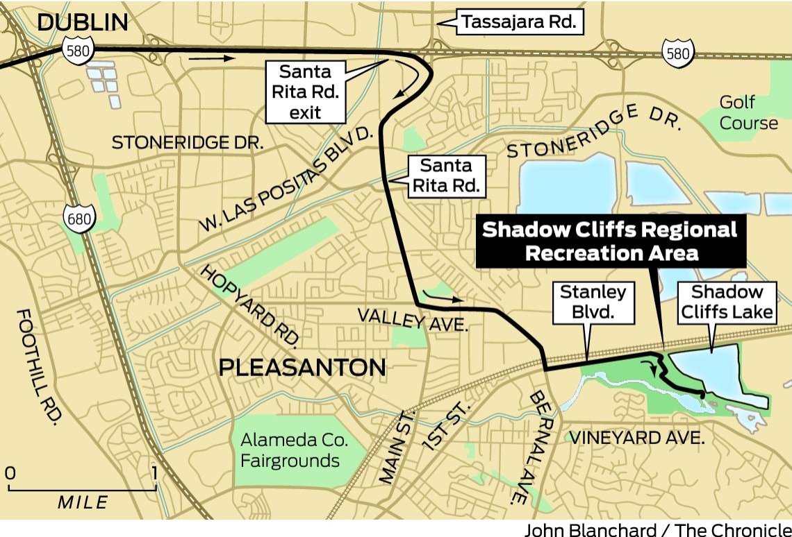 Shadow Cliffs prime for swimming, fishing, low-speed boating