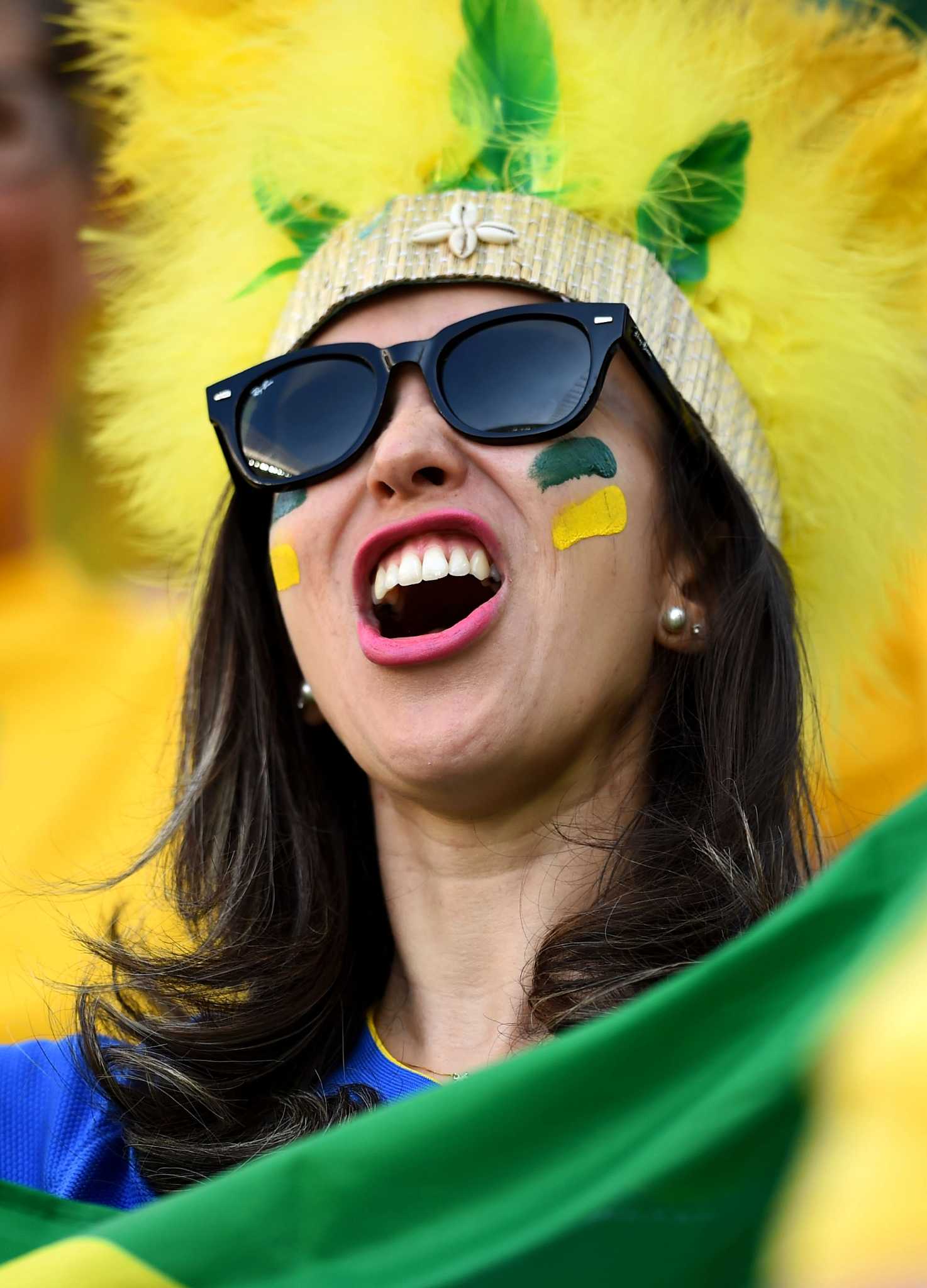 Female fans at the 2014 World Cup