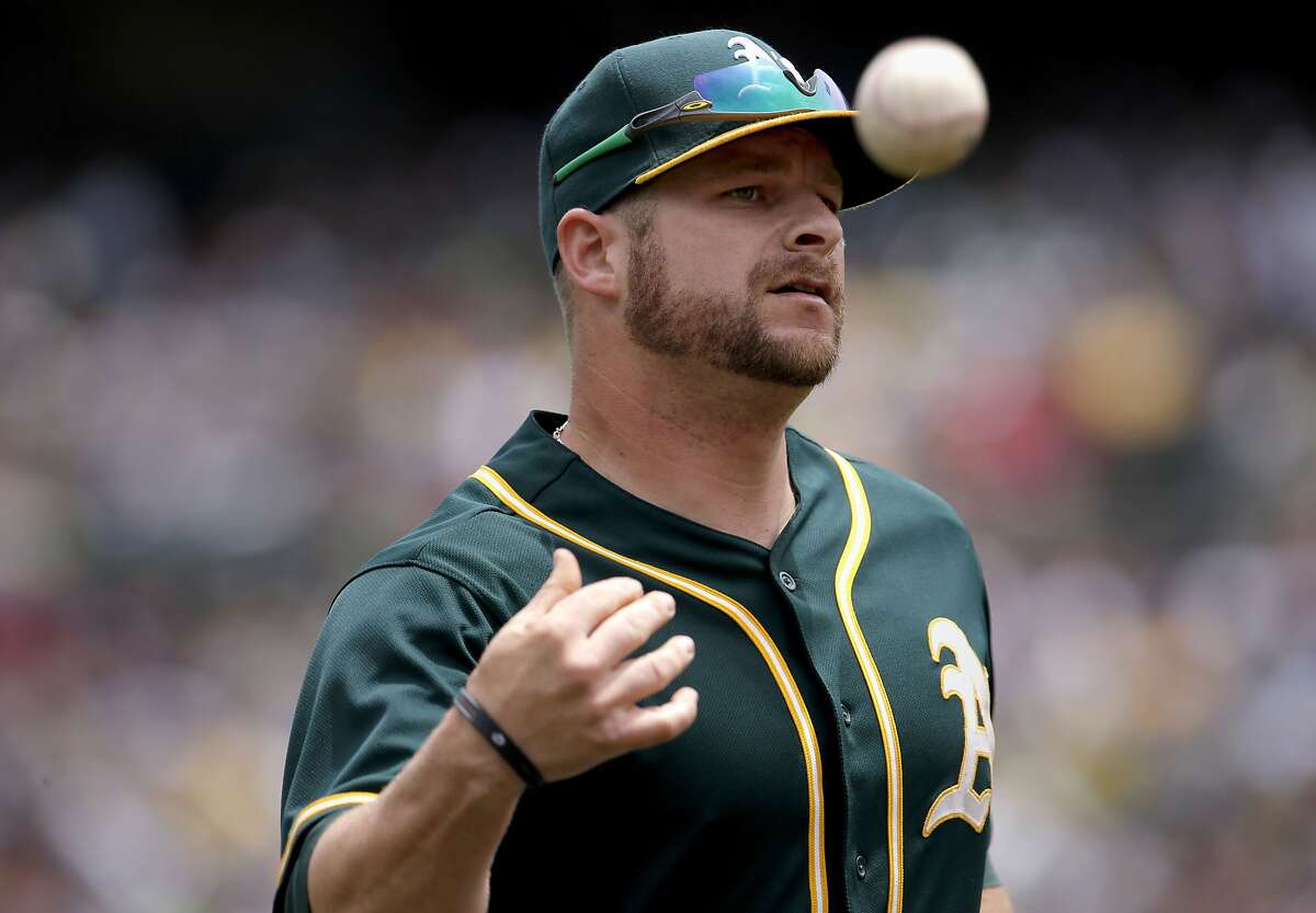 A's Vogt making a strong case to stay