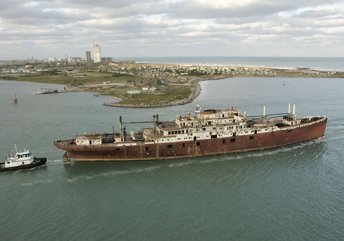 Watch: This is what the 'sea monster' ship looks like after being ...