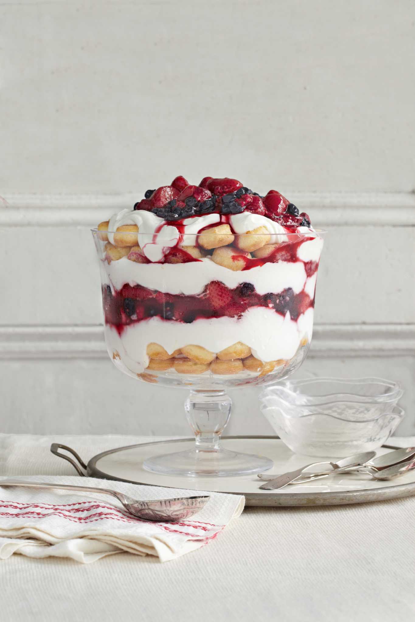 Recipe: Vanilla Yogurt and Berry Trifle