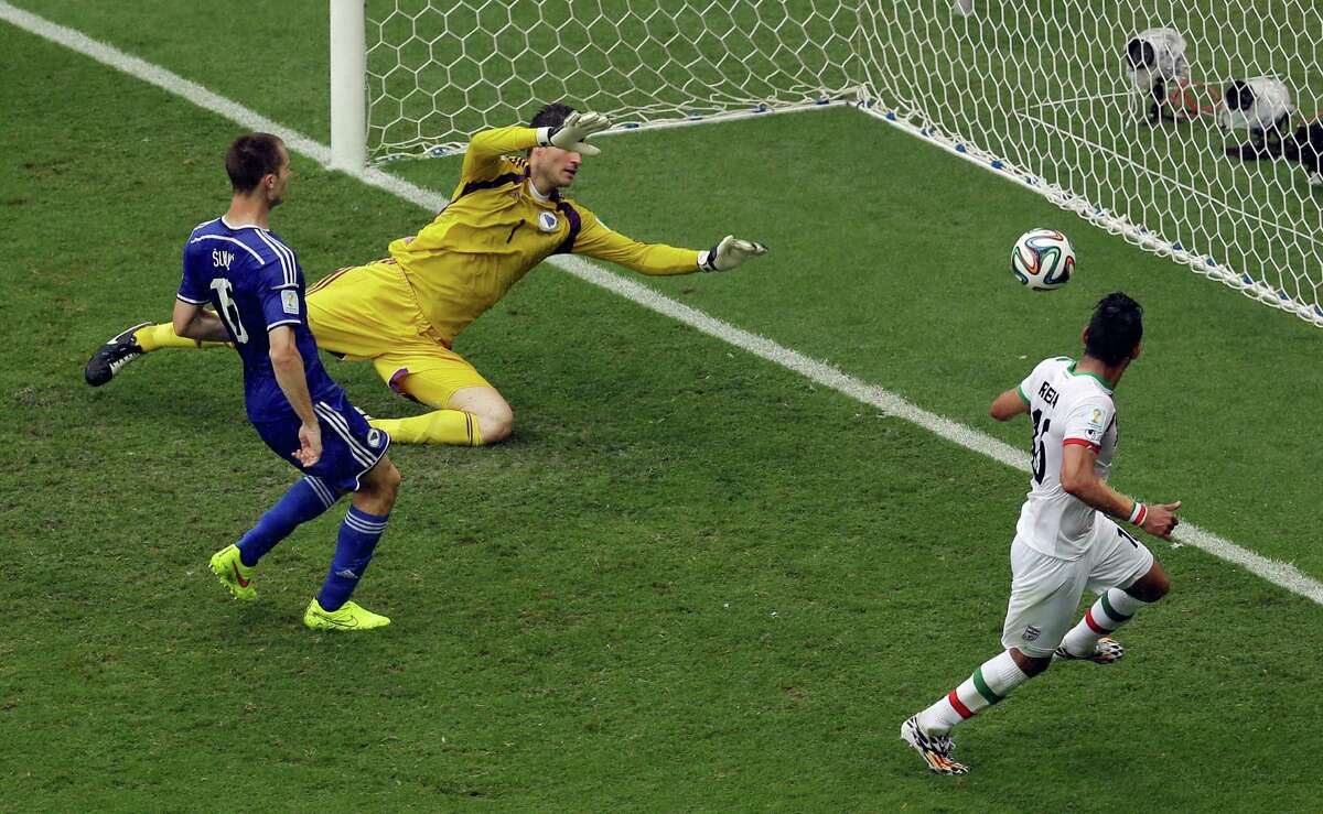 World Cup: Bosnia dashes Iran's hopes of reaching knockout round