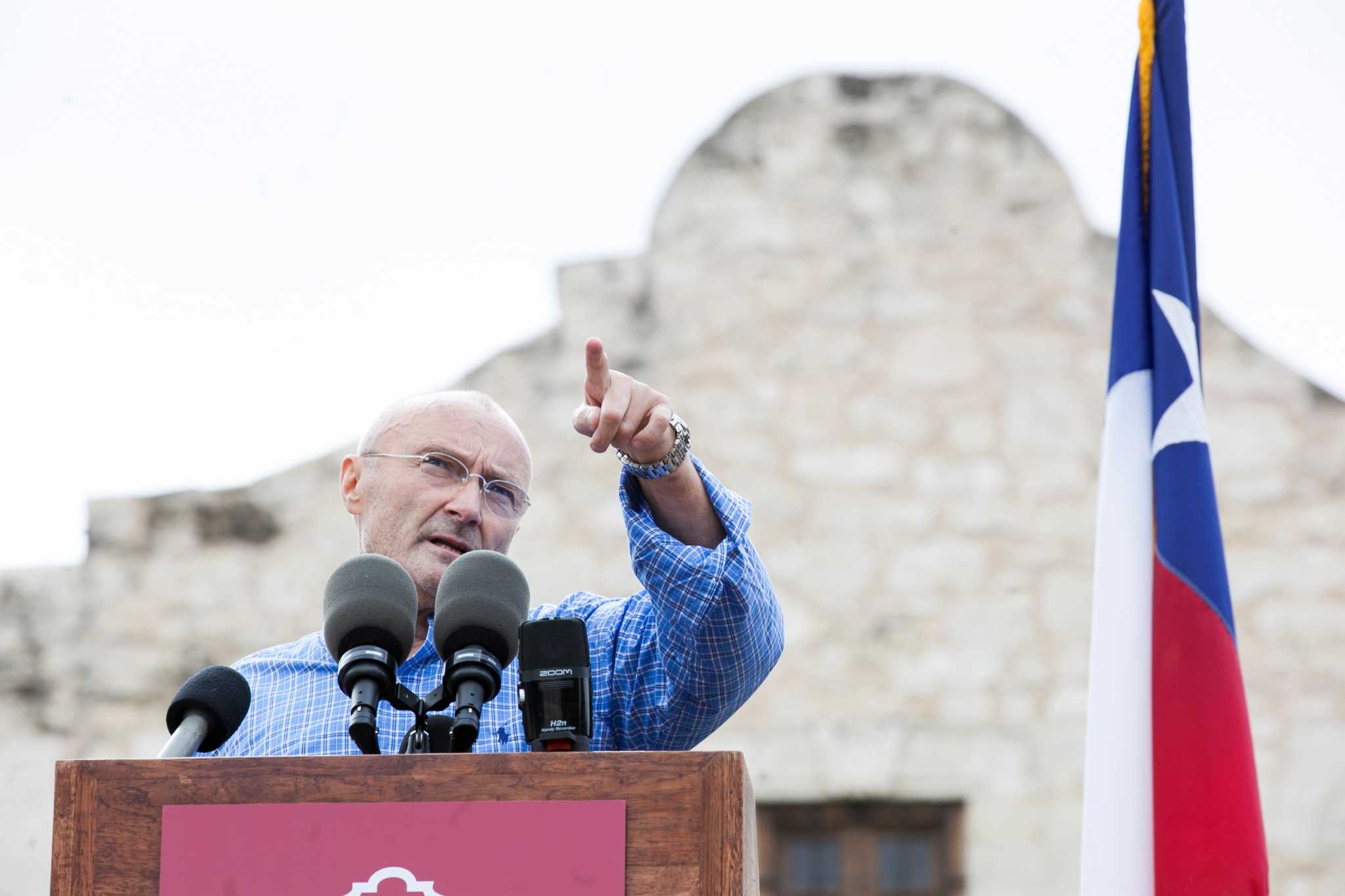 Rock legend brings his Alamo collection to San Antonio