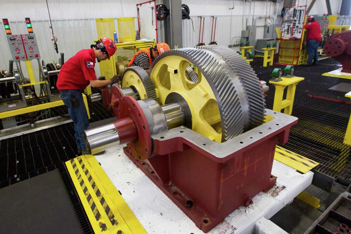 Weatherford factory pumps out iconic machines