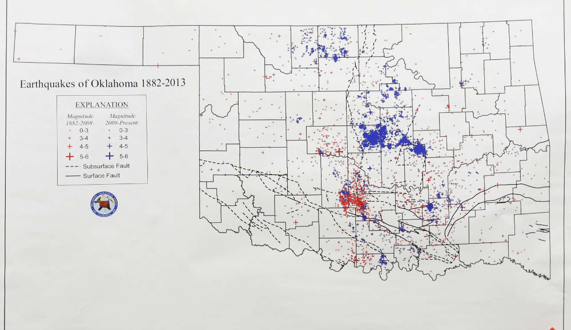 New data shows North Texas fault line