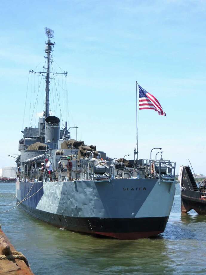 Destroyer escort weighs anchor for Albany return - Times Union