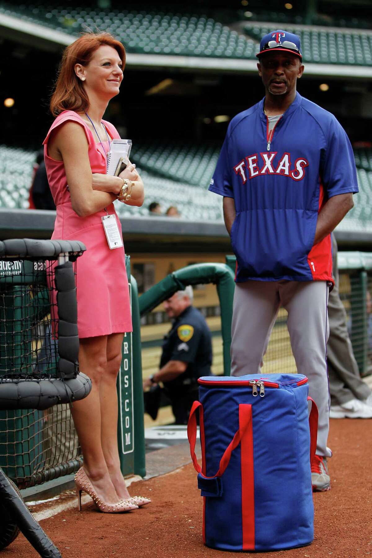 Julia Morales' shoes are a home run