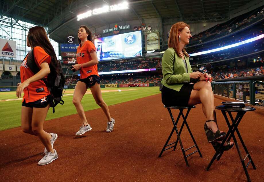 Things to know about Astros' sideline reporter Julia Morales - Houston ...